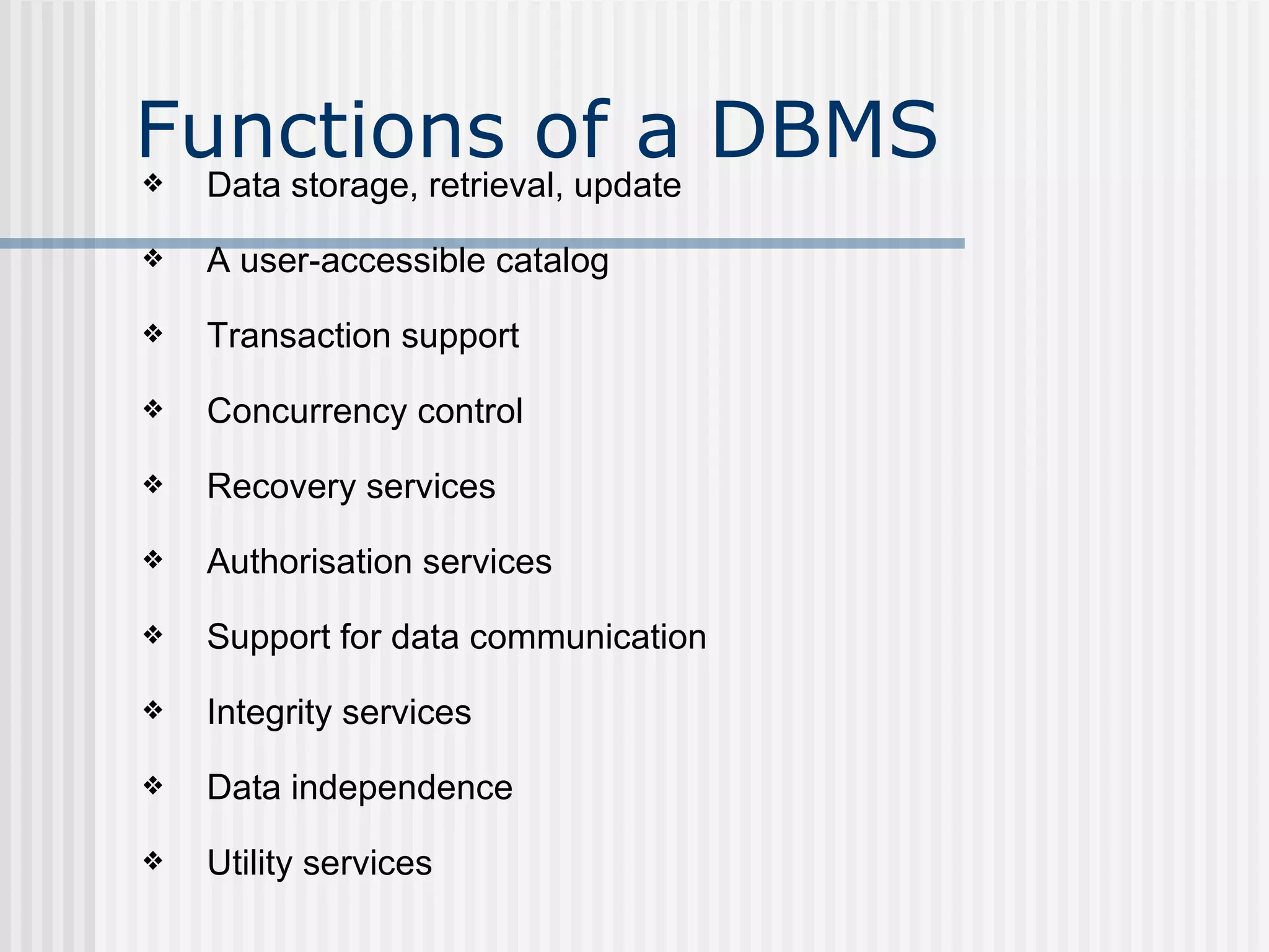 Files Vs DataBase | PPT