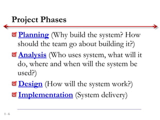 System Analysis and Design | PPT