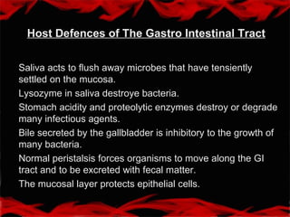 Gastro intestinal infections | PPT