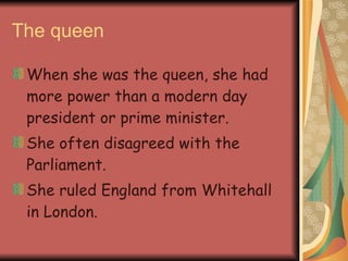 Elizabeth 1 & the Politics of the Elizabethan Era | PPT