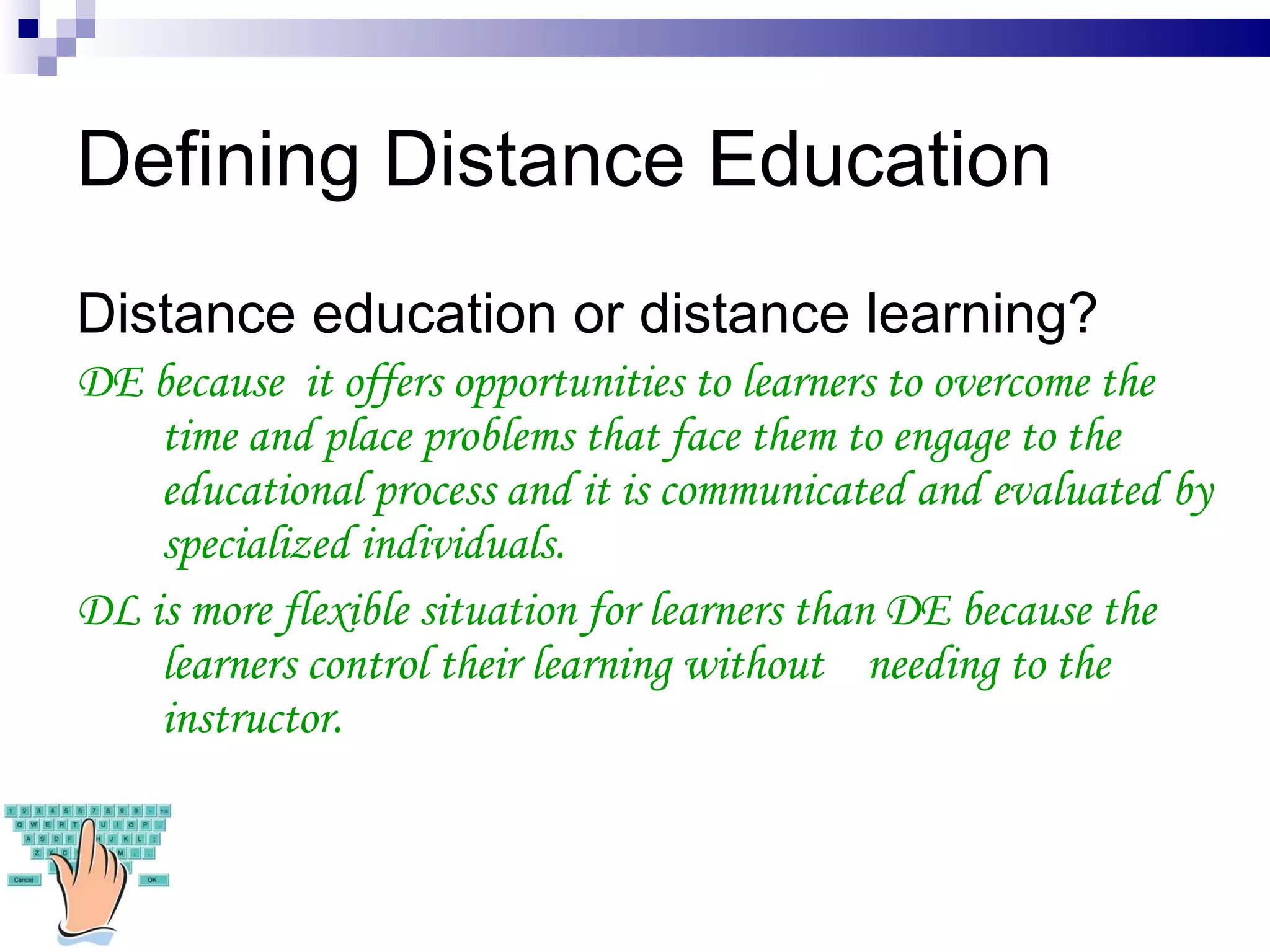 Distance Education | PPT