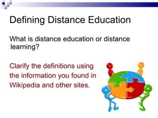 Distance Education | PPT
