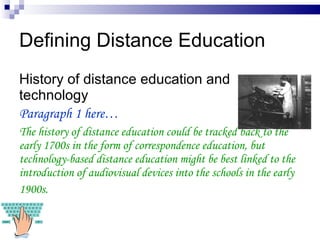 Distance Education | PPT