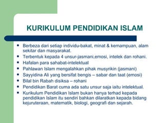 KURIKULUM PENDIDIKAN | PPT