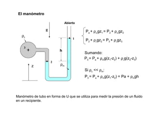 Estática de Fluidos | PPT