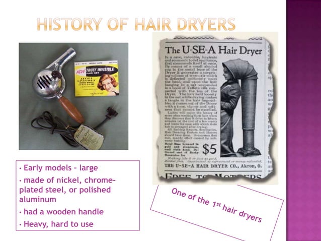 Victoria McCoy - Hair Dryers | PPTX | Hair Care | Beauty
