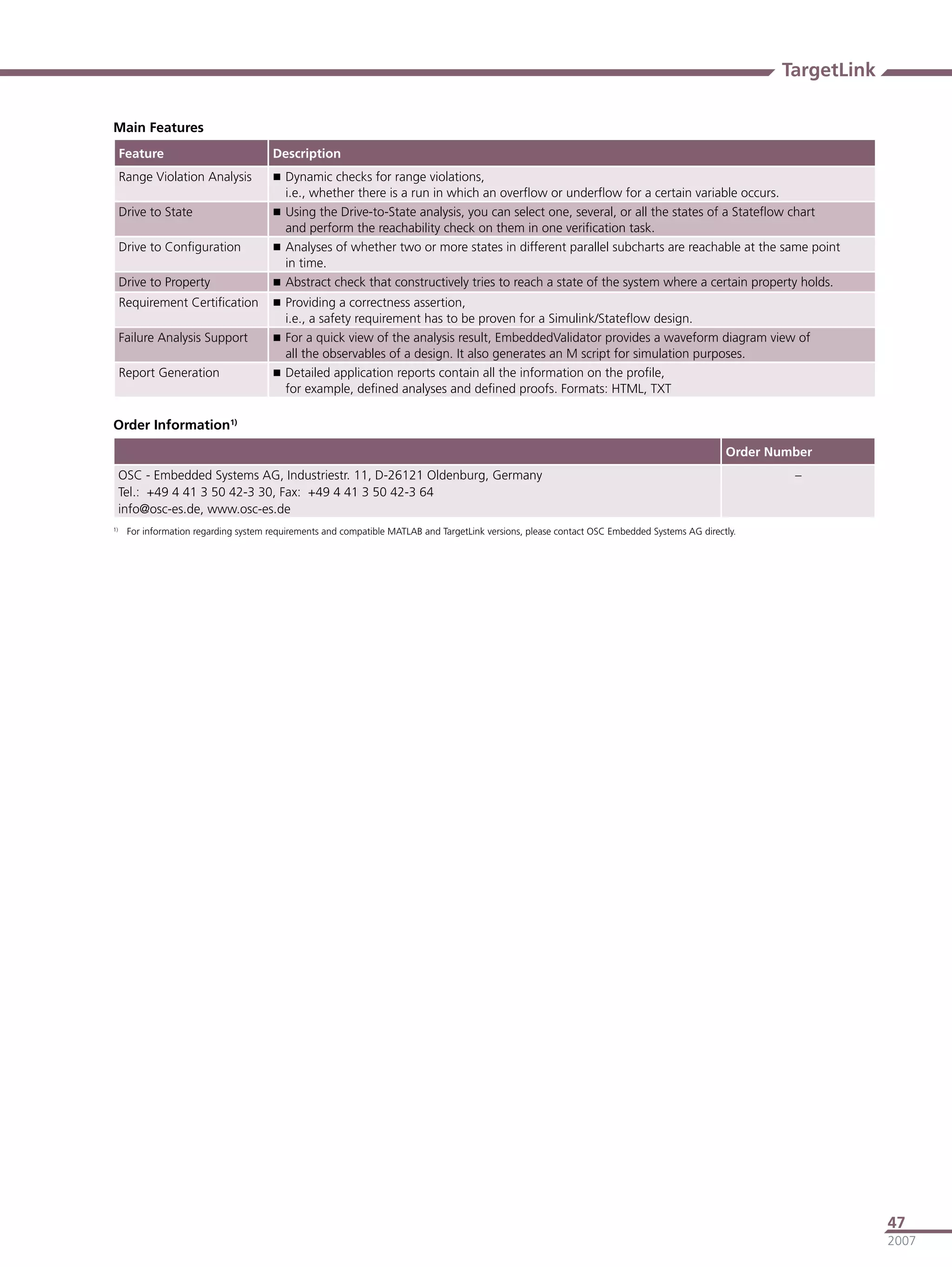 Targetlink Presentation | PDF