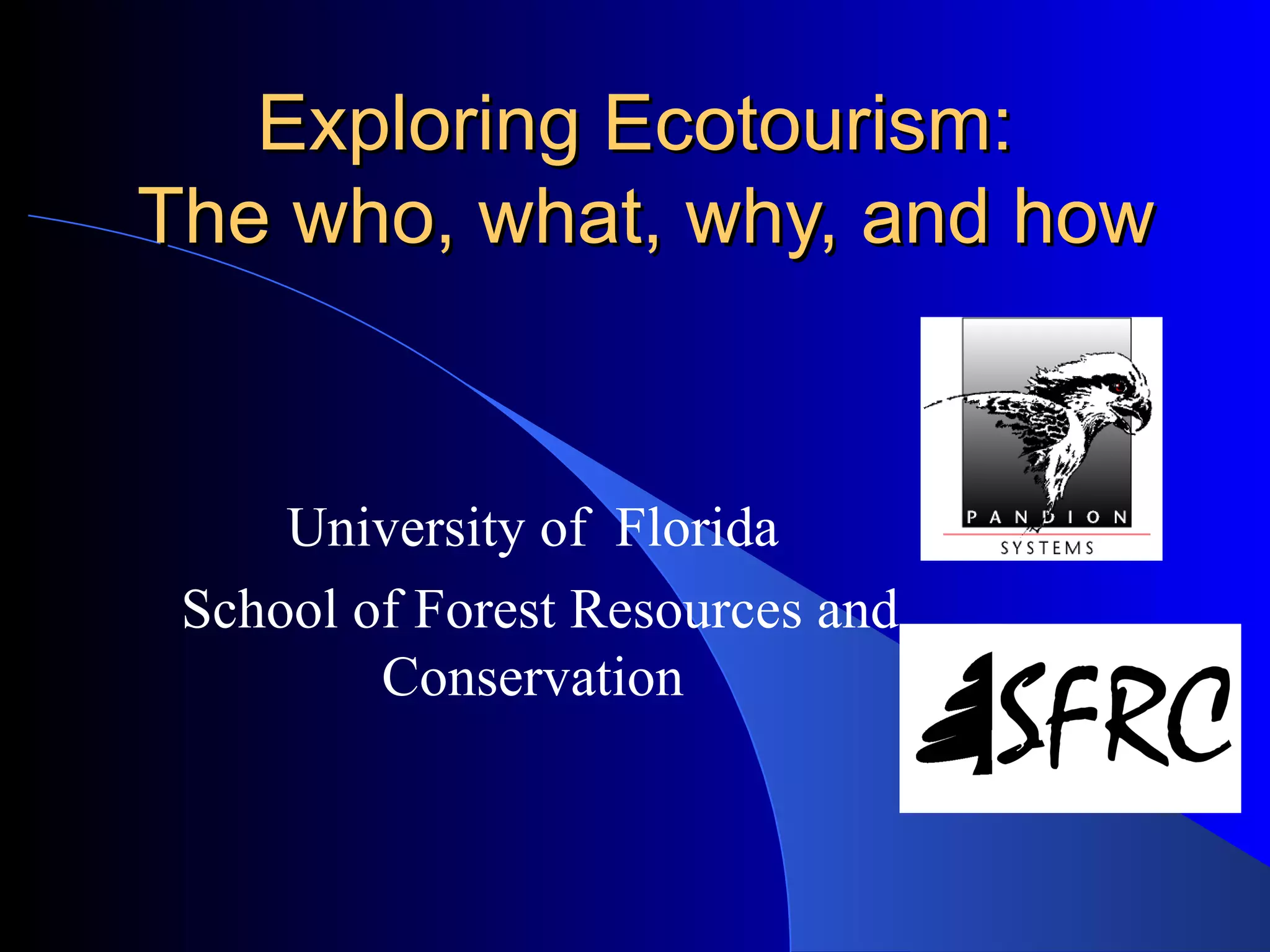 Ecotourism | PPT