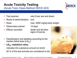 Merck Chemicals - Safety of LC Materials | PDF