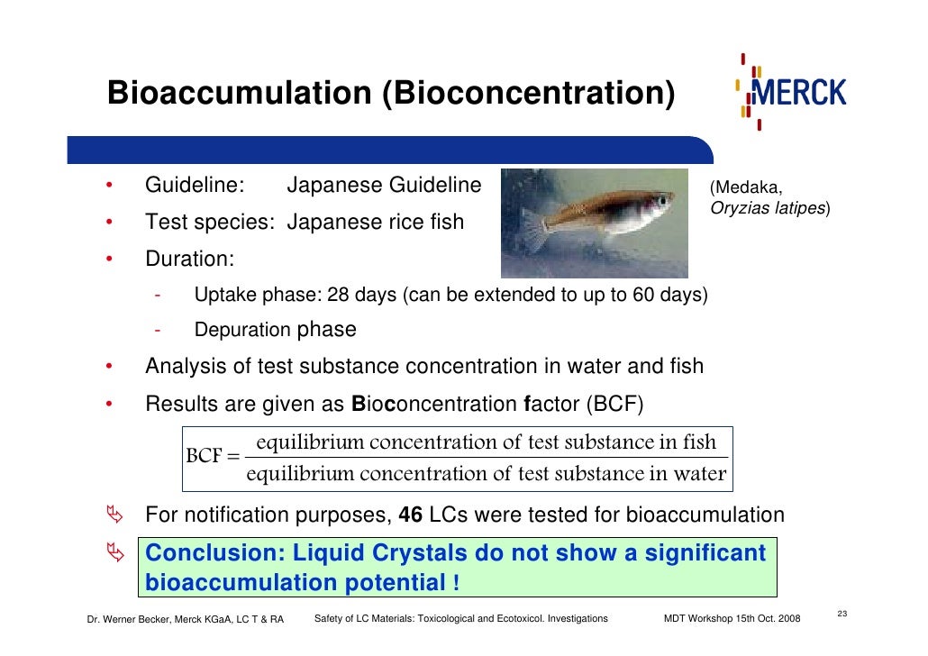 Merck Chemicals - Safety of LC Materials
