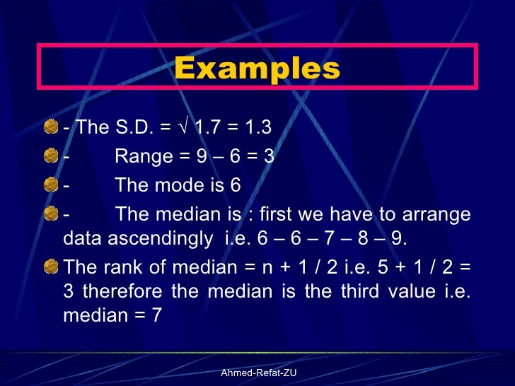 Basic Statistical Concepts and Methods