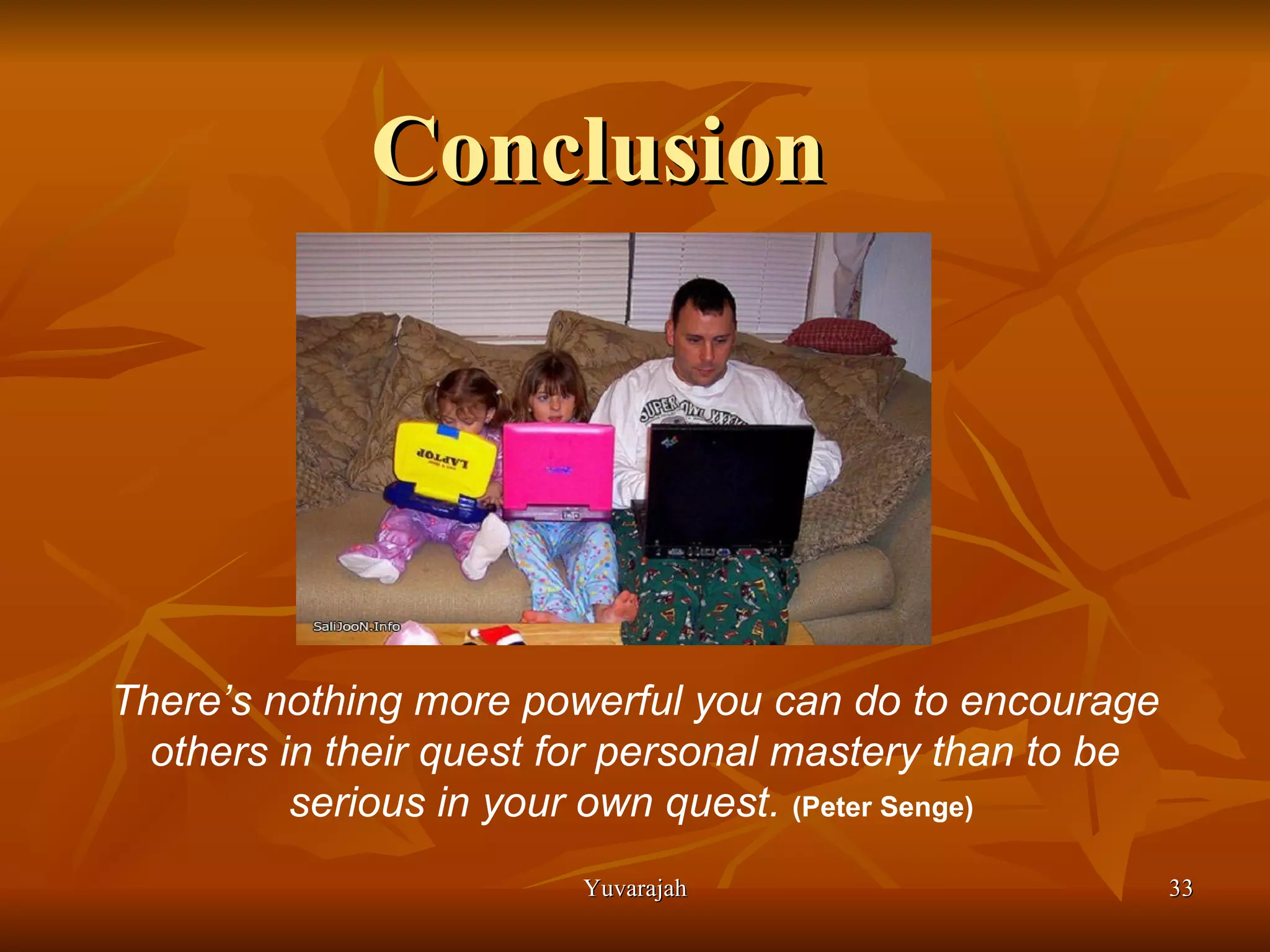 Learning Organisation adapted from Peter Senge's 5th Discipline ...