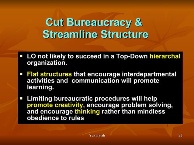 Learning Organisation adapted from Peter Senge's 5th Discipline ...