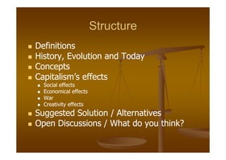 Capitalism "The Golden Monster" | PDF