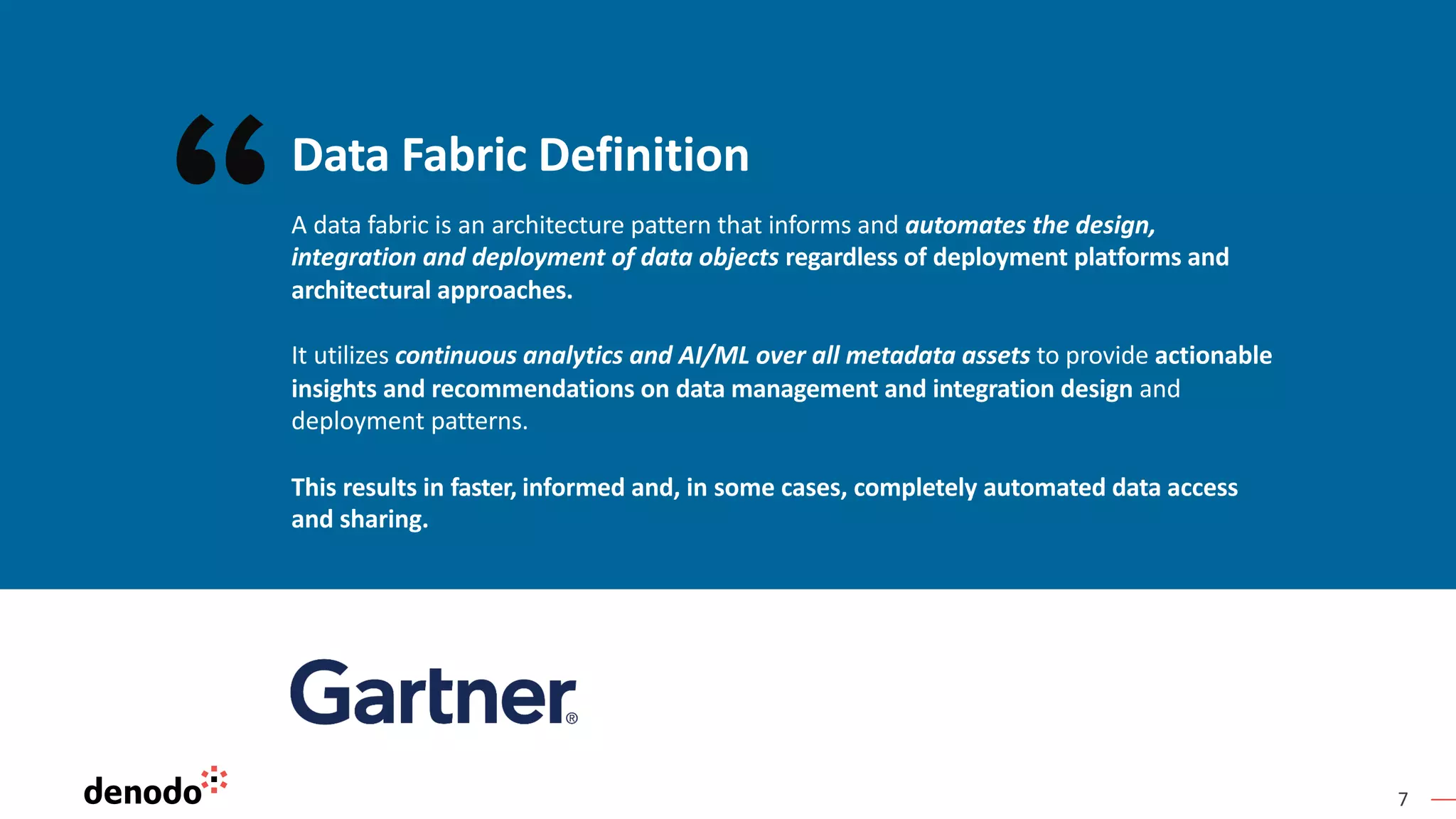 How to Swiftly Operationalize the Data Lake for Advanced Analytics Using a Logical Data Fabric ...