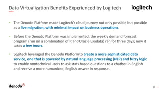 How to Swiftly Operationalize the Data Lake for Advanced Analytics Using a Logical Data Fabric ...