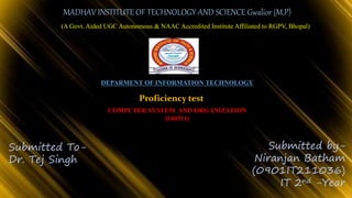CDO PROFICENCY.pptx | Technology & Computing