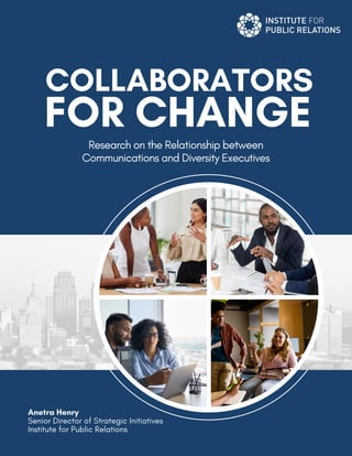 IPR Collaborators for Change Report: Research on the Relationship ...
