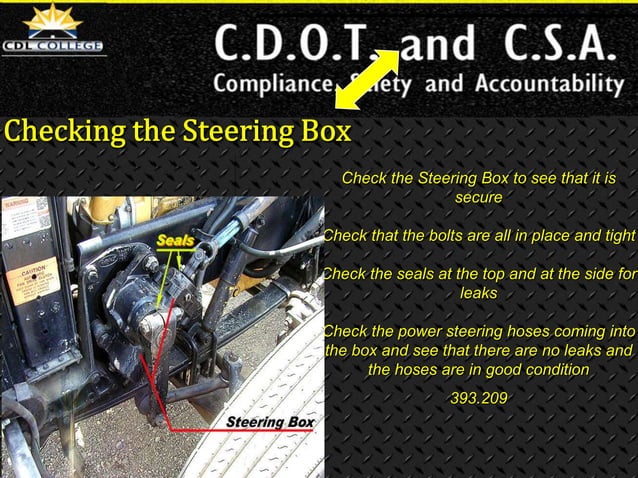 FMCSA CSA Training for Truck Drivers | PPTX