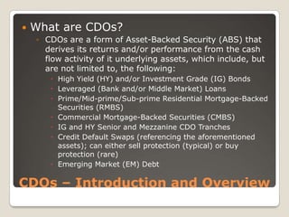 Cdo Training Session (2) | PPTX