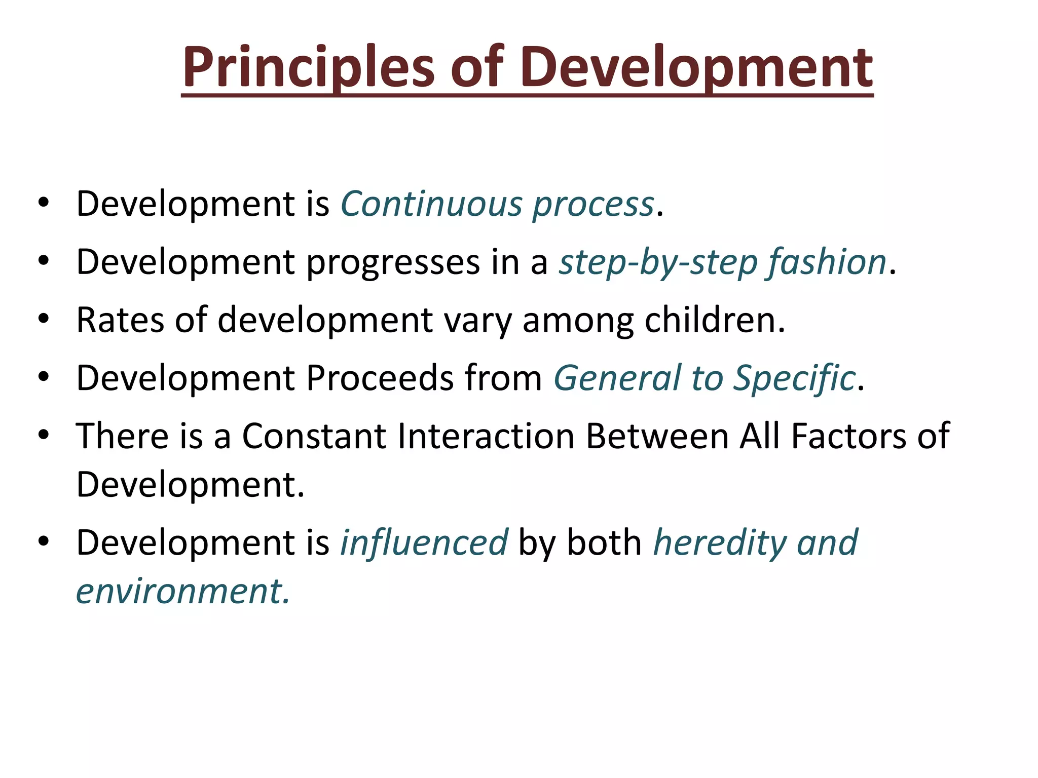 Child Development and Pedagogy | PPTX