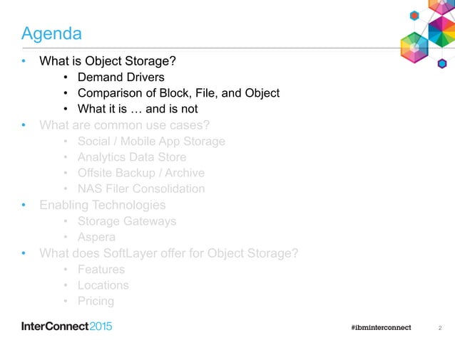SoftLayer Object Storage Overview | PPT