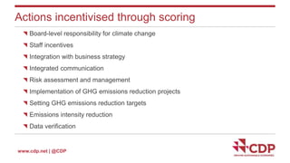 How does CDP's model drive change | PPTX | Financial Industry | Industries