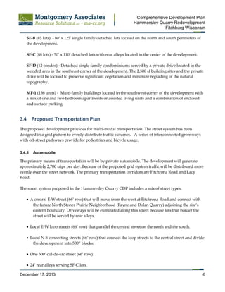 Comprehensive Development Plan | Quarry Vista | PDF