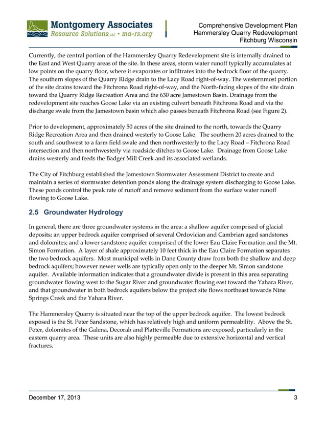 Comprehensive Development Plan | Quarry Vista | PDF