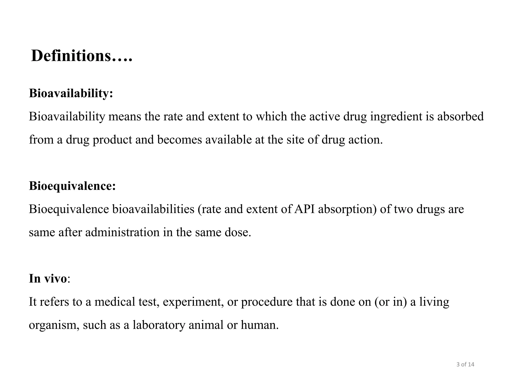 Biopharmaceutics Classification System-based Biowaivers & Comparison of ...