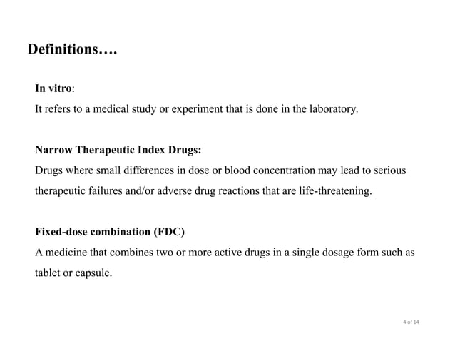 Biopharmaceutics Classification System-based Biowaivers & Comparison of ...