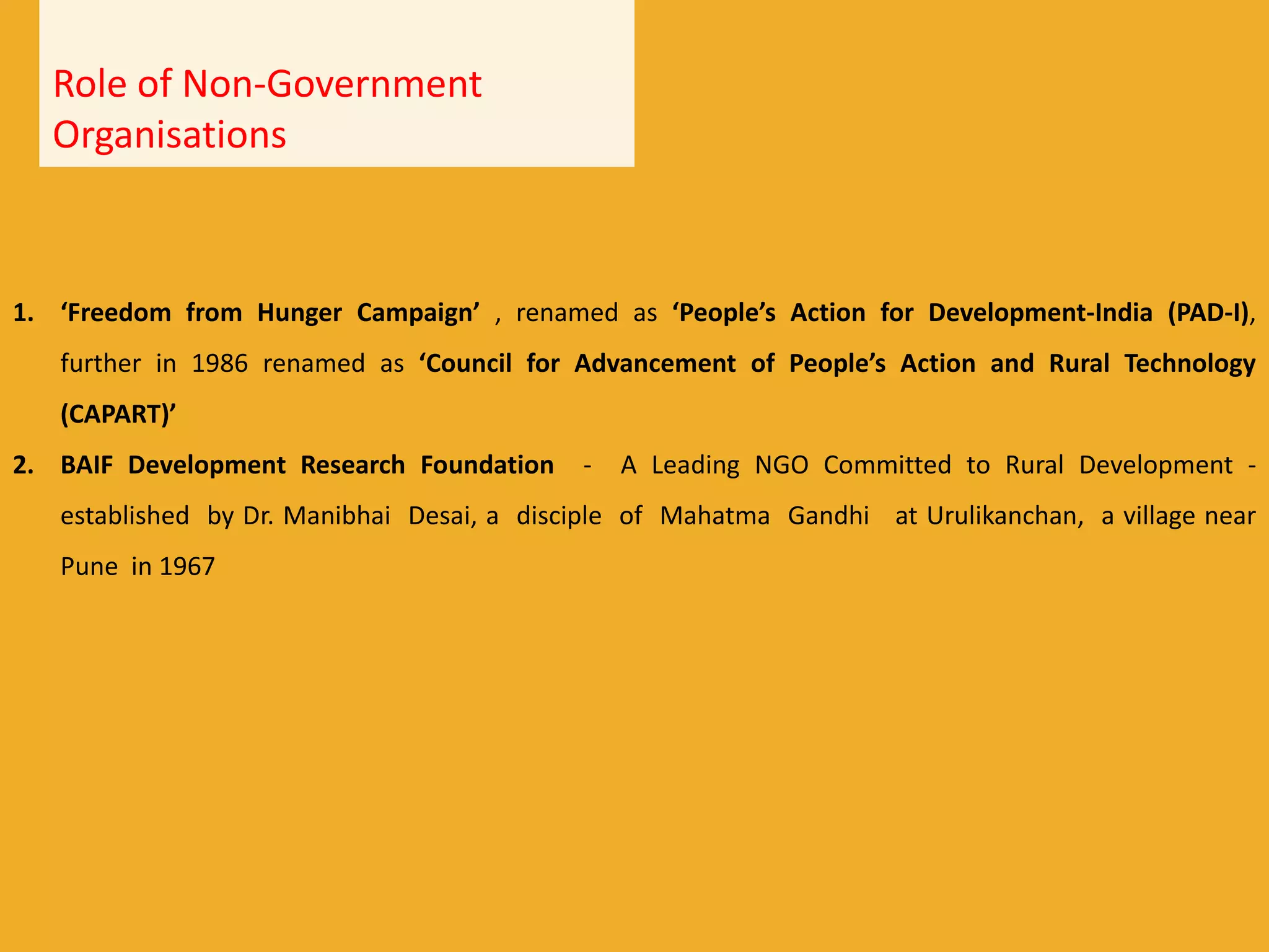 Community Development Program 1952 | PPTX