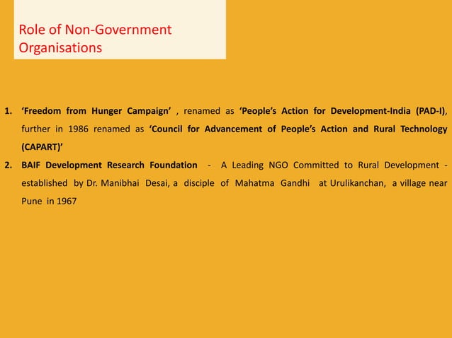 Community Development Program 1952 | PPTX