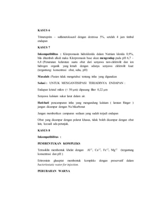 MASALAH DAN SOLUSI COMPOUNDING AND DISPENSING SEDIAAN PADAT SEMIPADAT ...