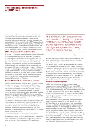 #CDP Climate Action and Profitability | PDF