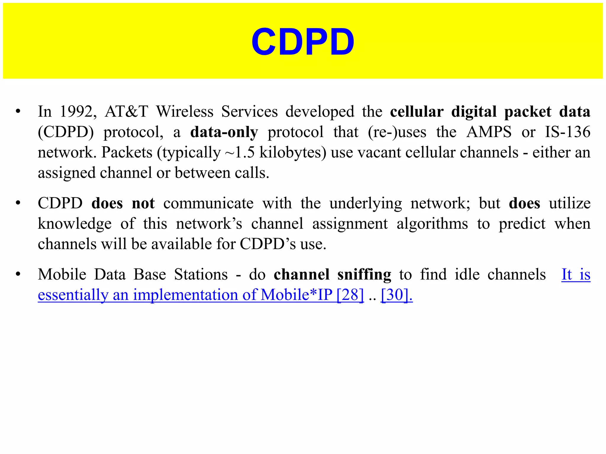 Cdpd | PDF