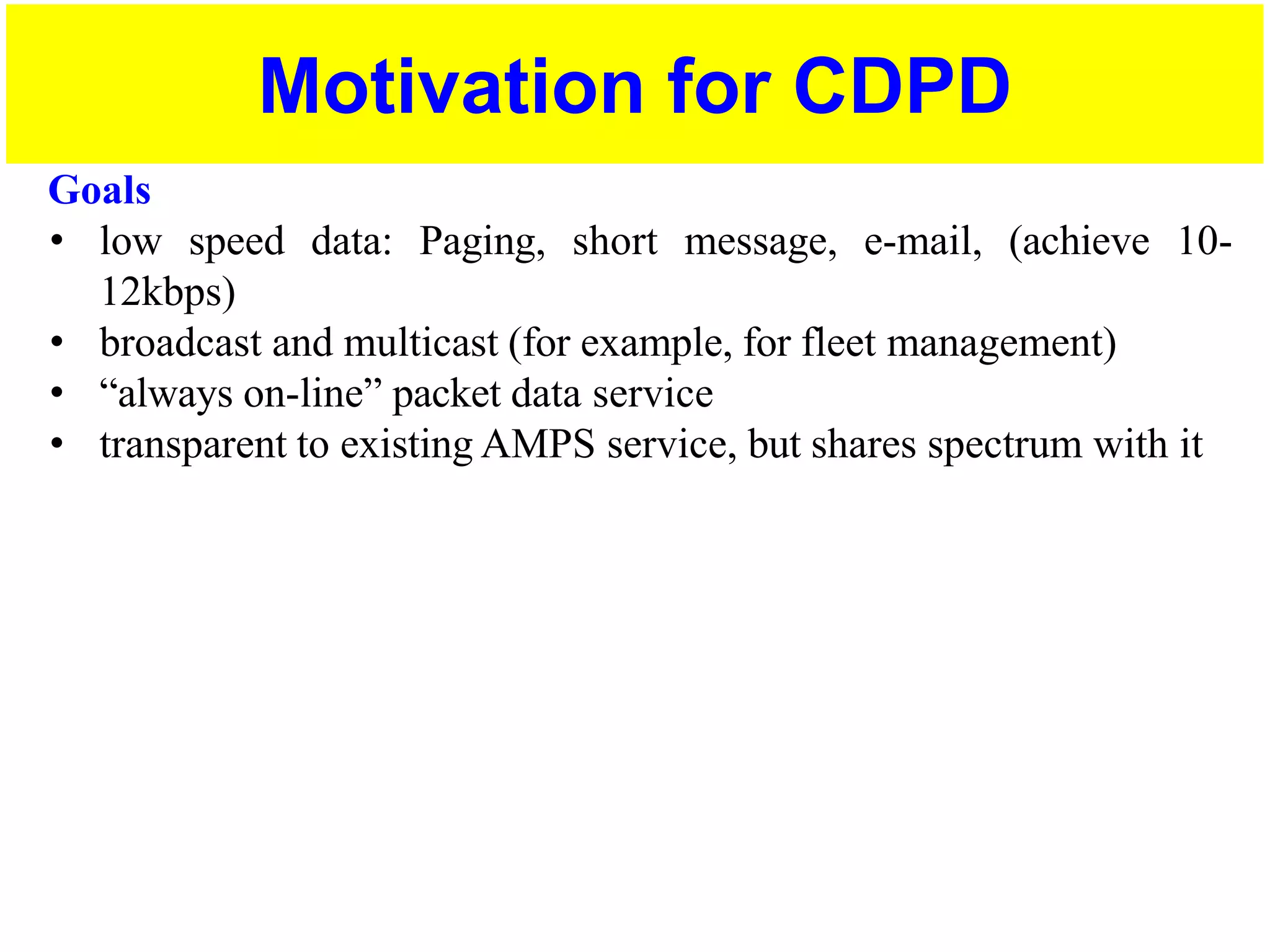 Cdpd | PDF