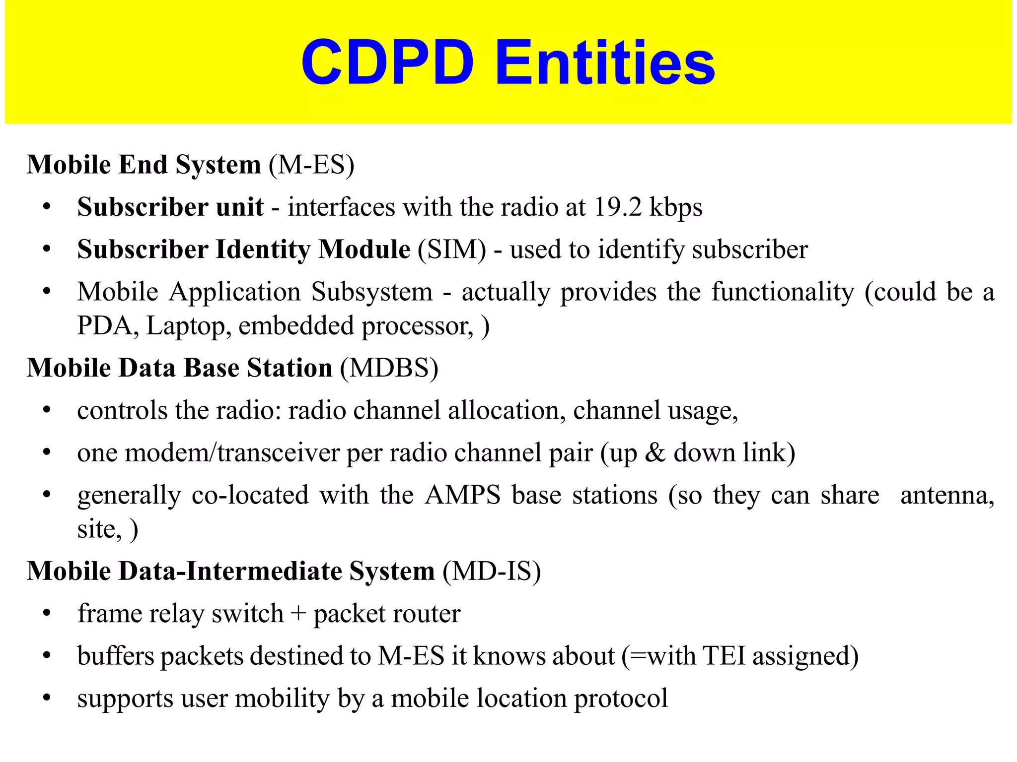 Cdpd | PDF
