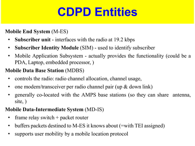 Cdpd | PDF