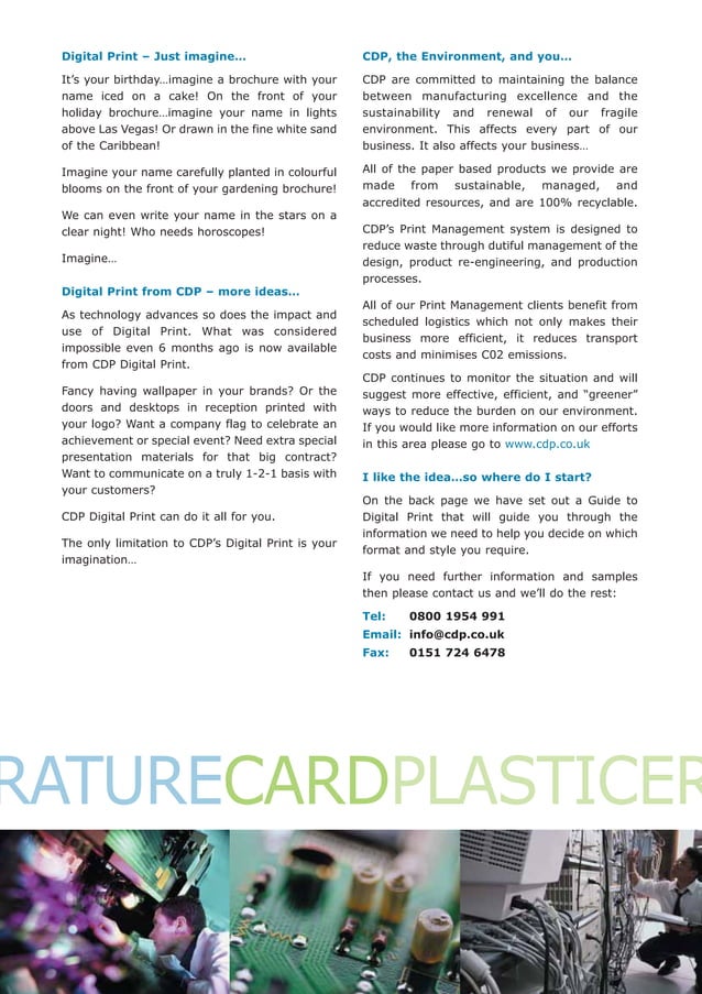 Cdp Digital Print | PDF