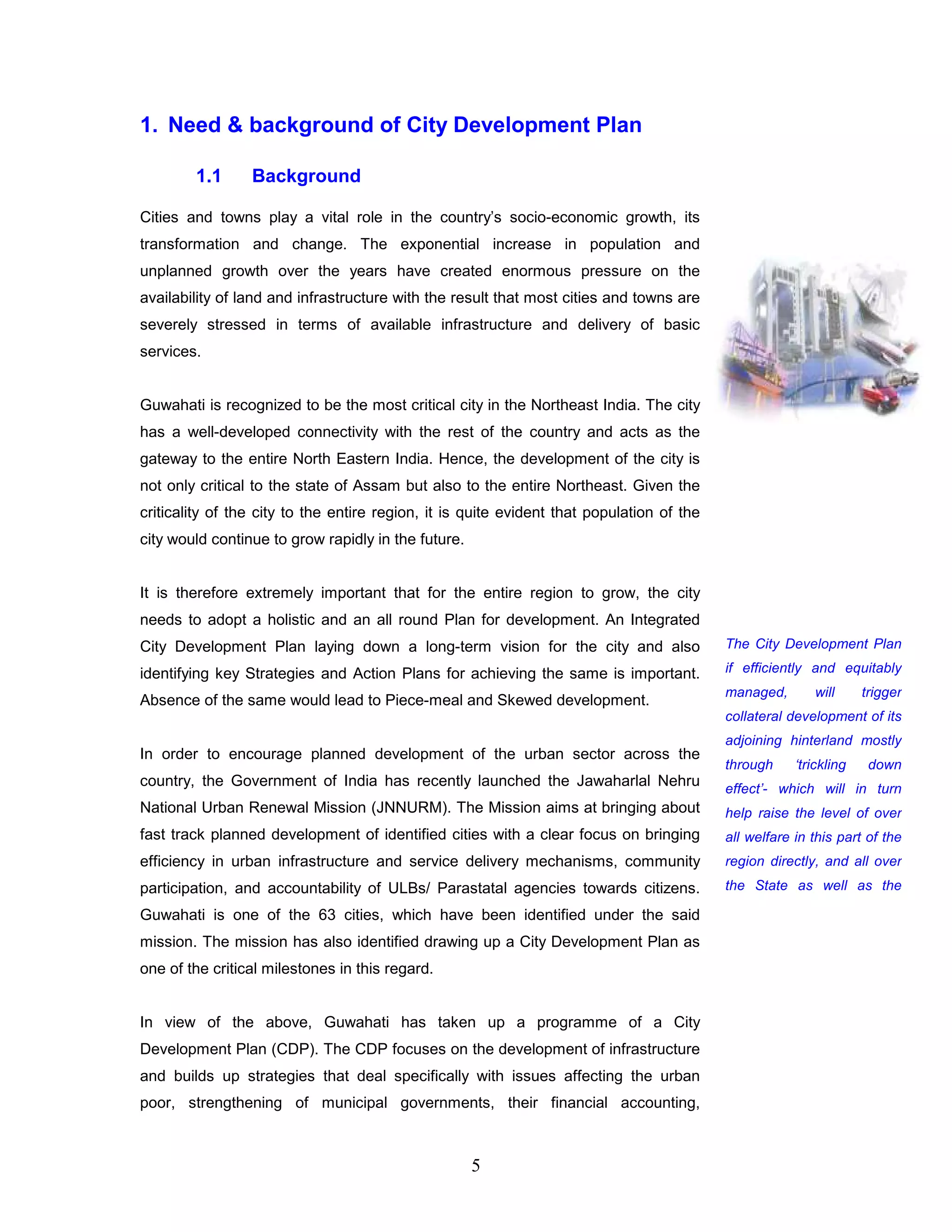 City development plan guwahati | PDF