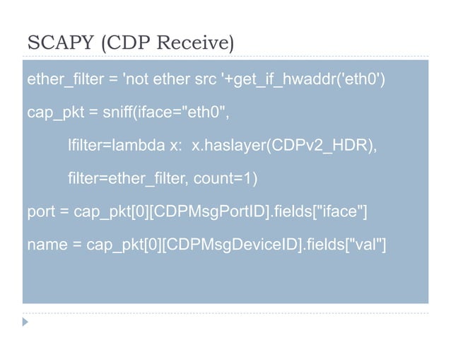 CDP Indicator | PPTX | Computer Networking | Computing