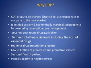 Community Drug program , its succes and challenges | PPTX