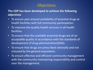 Community Drug program , its succes and challenges | PPTX