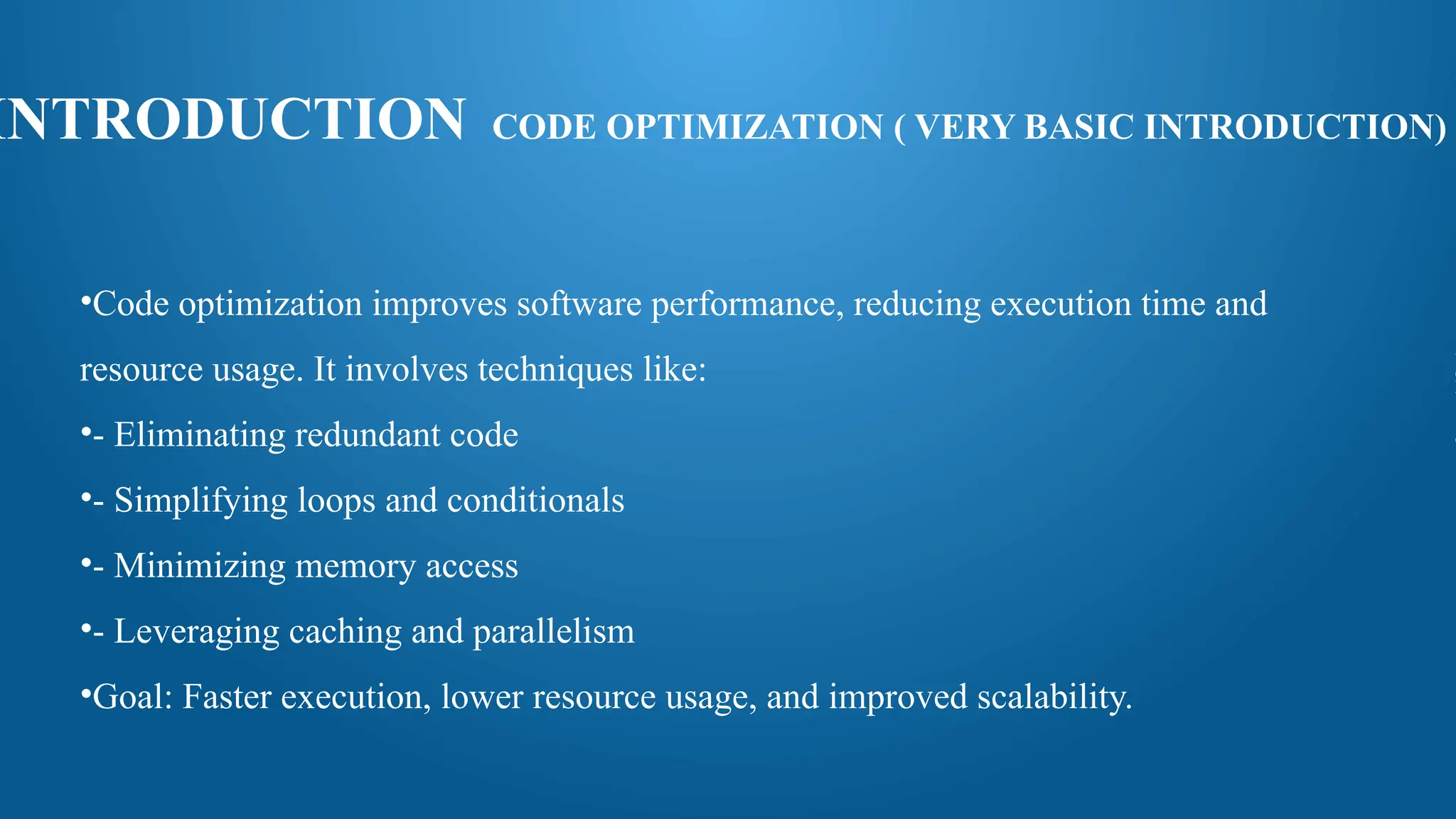 error handling in compiler and code optimization | PPTX