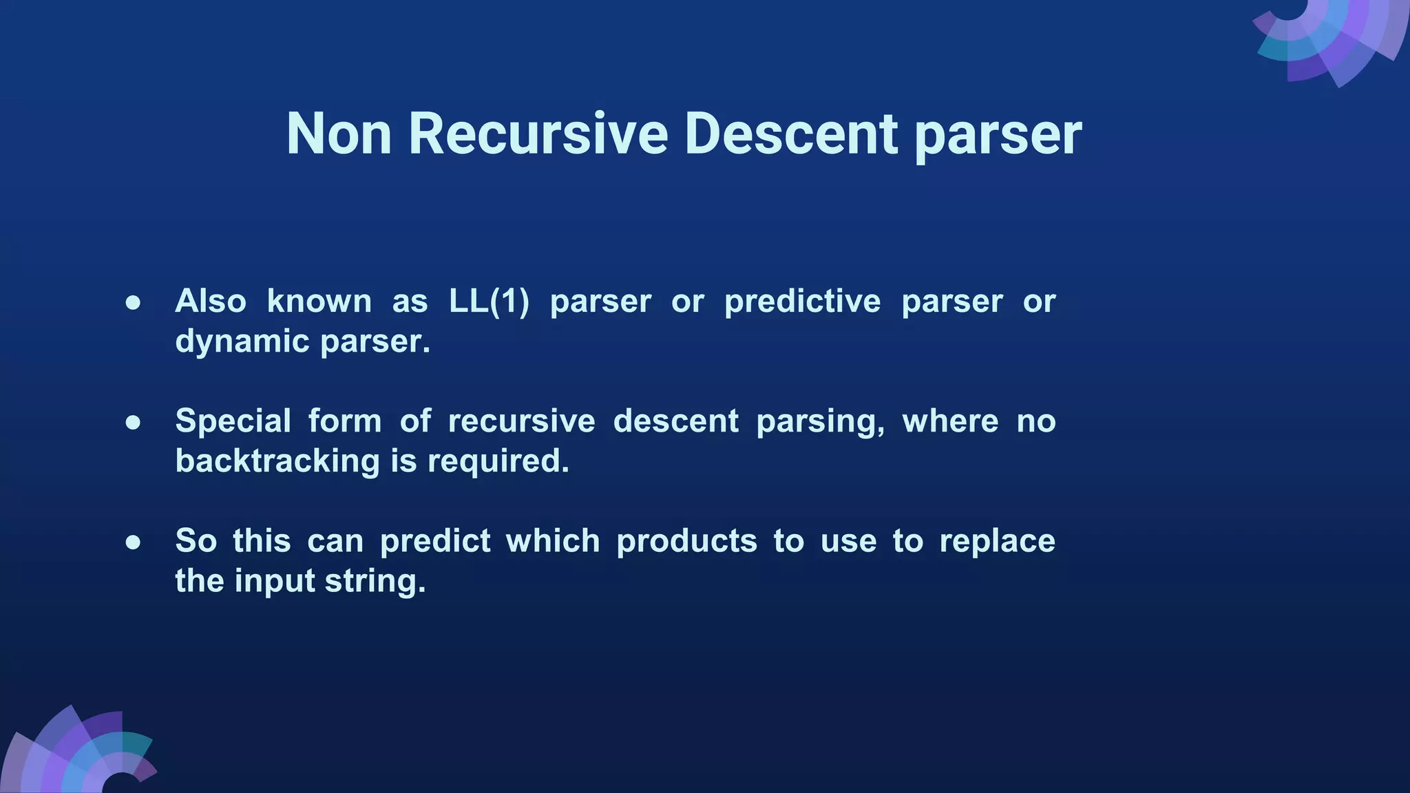 Types of Parser | PPTX