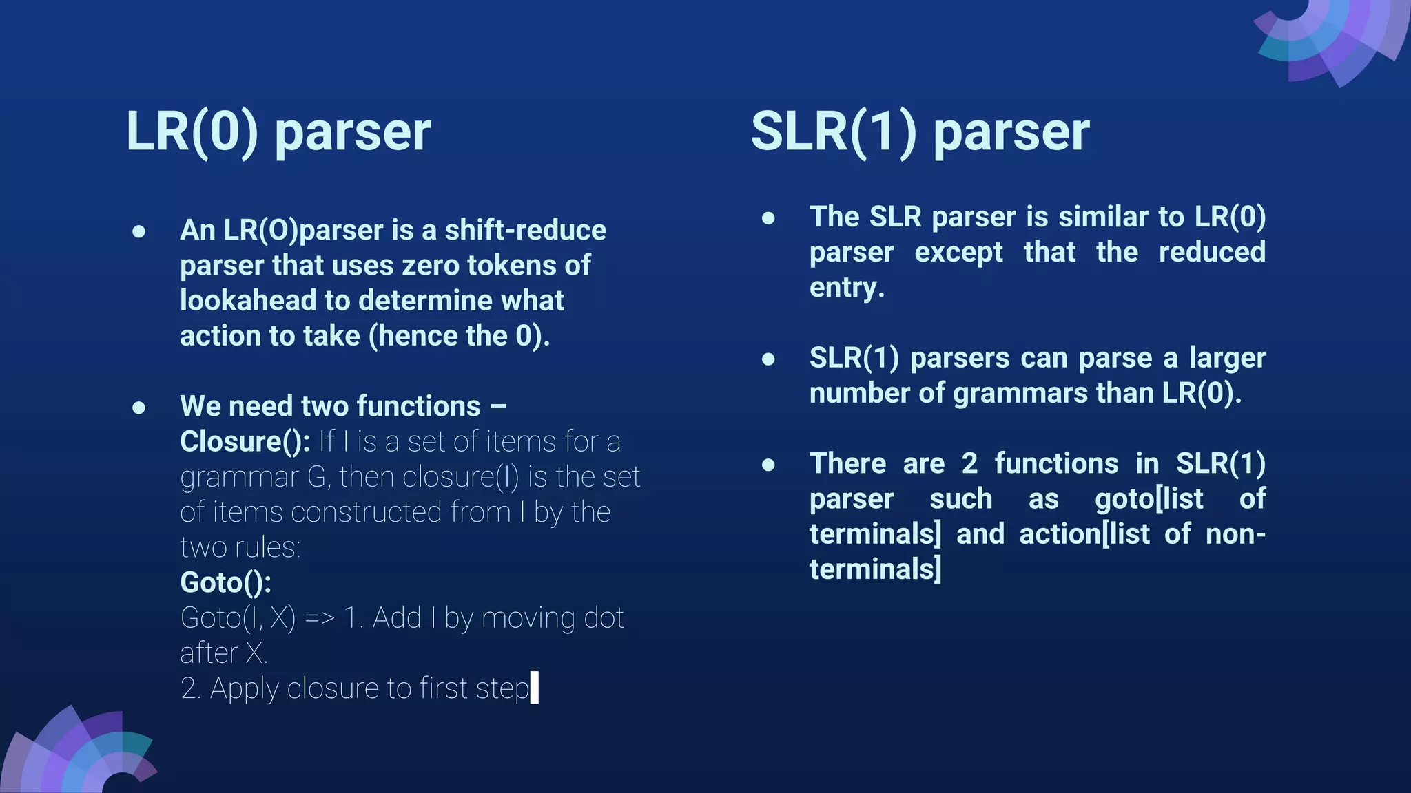 Types of Parser | PPTX