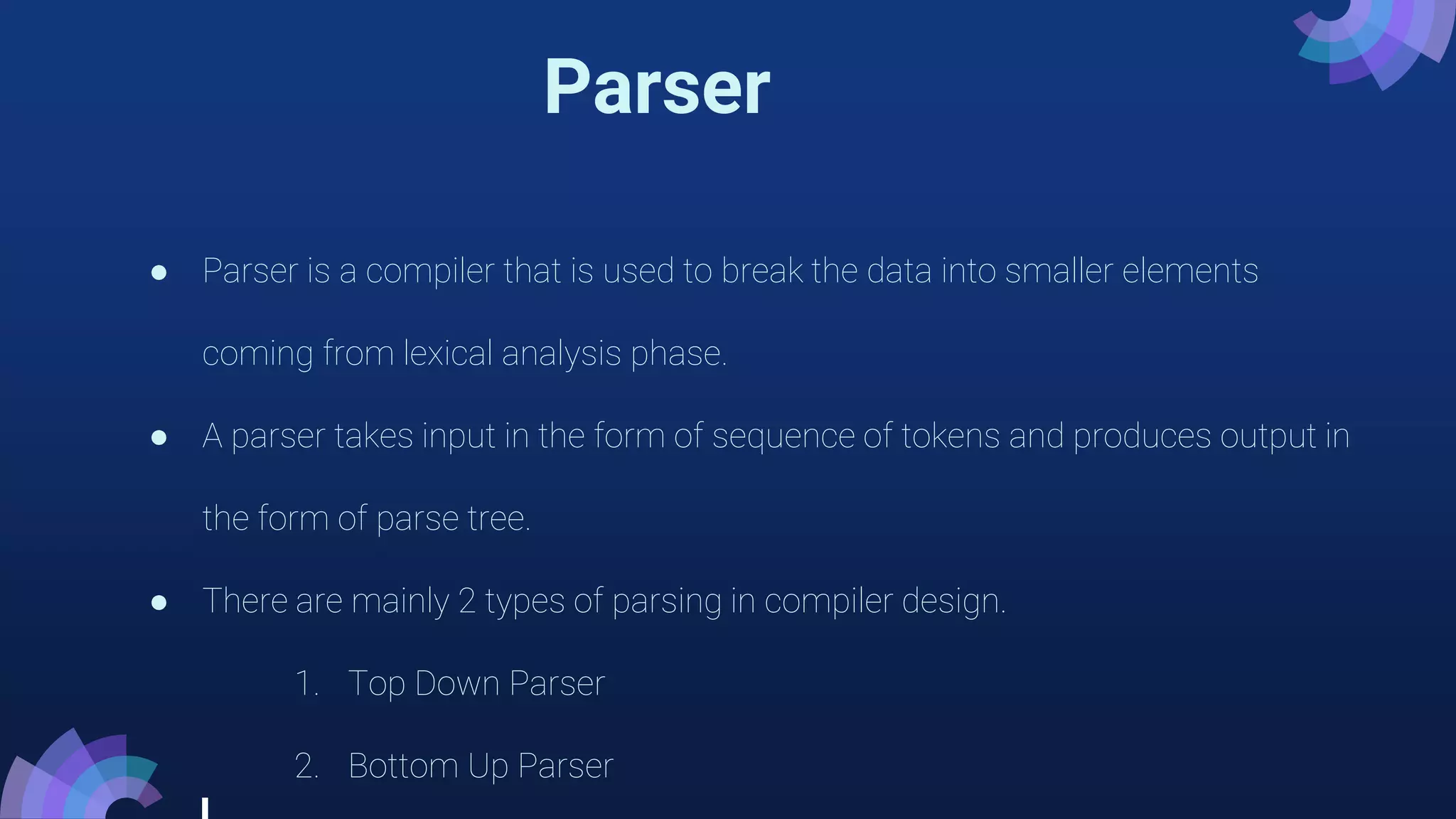Types of Parser | PPTX