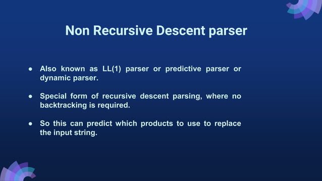 Types of Parser | PPTX