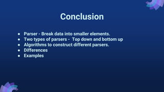 Types of Parser | PPTX